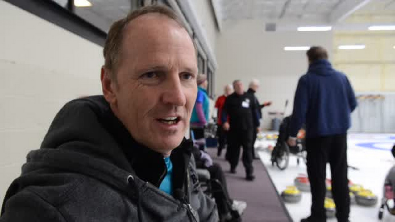 Matt Broughton wheelchair curling enthusiast | Charlotte Observer