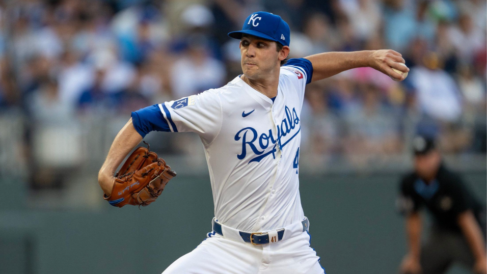 Daniel Lynch takes about pitching against the Rangers in spring ...