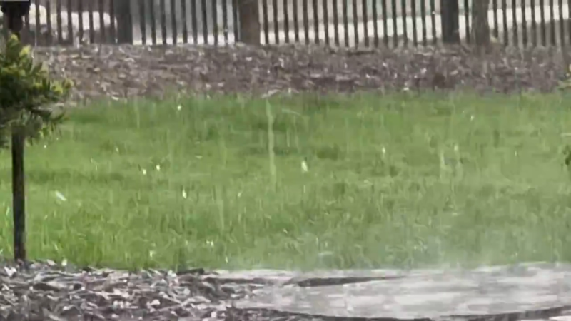 Hail pours down as severe storms ramp up in the Midwest | AccuWeather