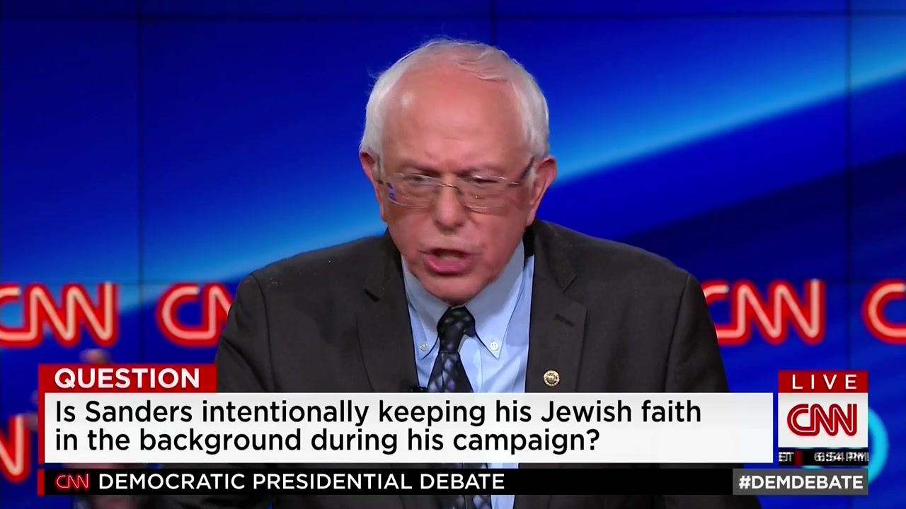 Bernie Sanders: 'I Am Very Proud To Be Jewish' | HuffPost Latest News