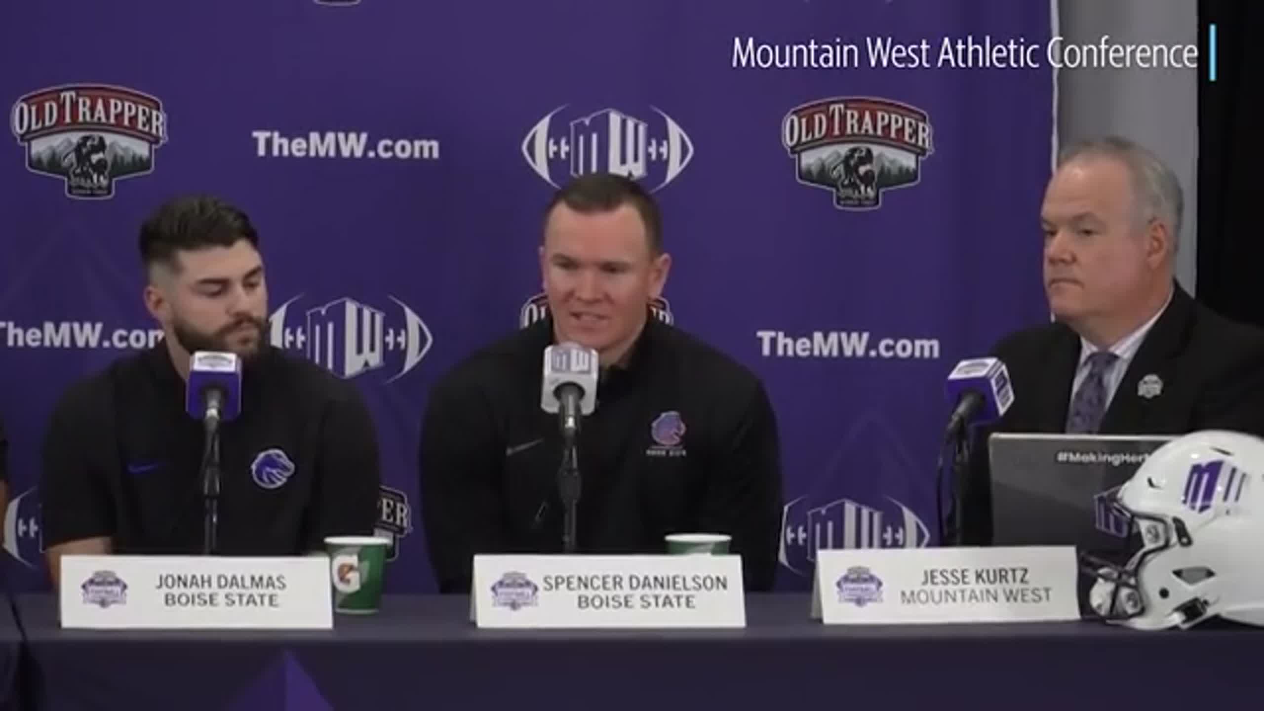 Boise State Coach Danielson on 2024 season prior MW championship game ...