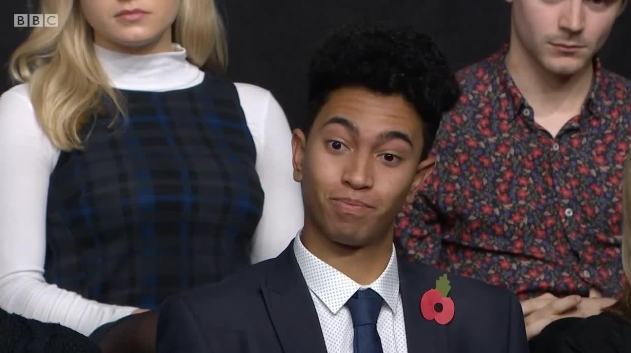 BBC Question Time Teen Wins Raucous Applause With Poignant Question ...