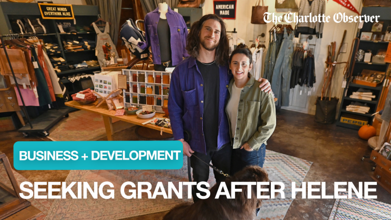 Small businesses seek grants after Helene. | Charlotte Observer