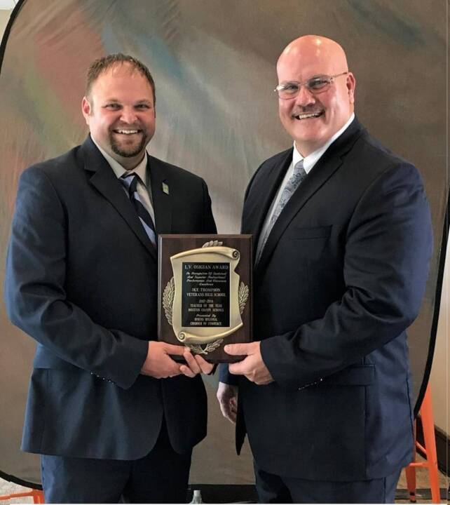 Houston Teacher of the Year can't see himself doing any other job ...