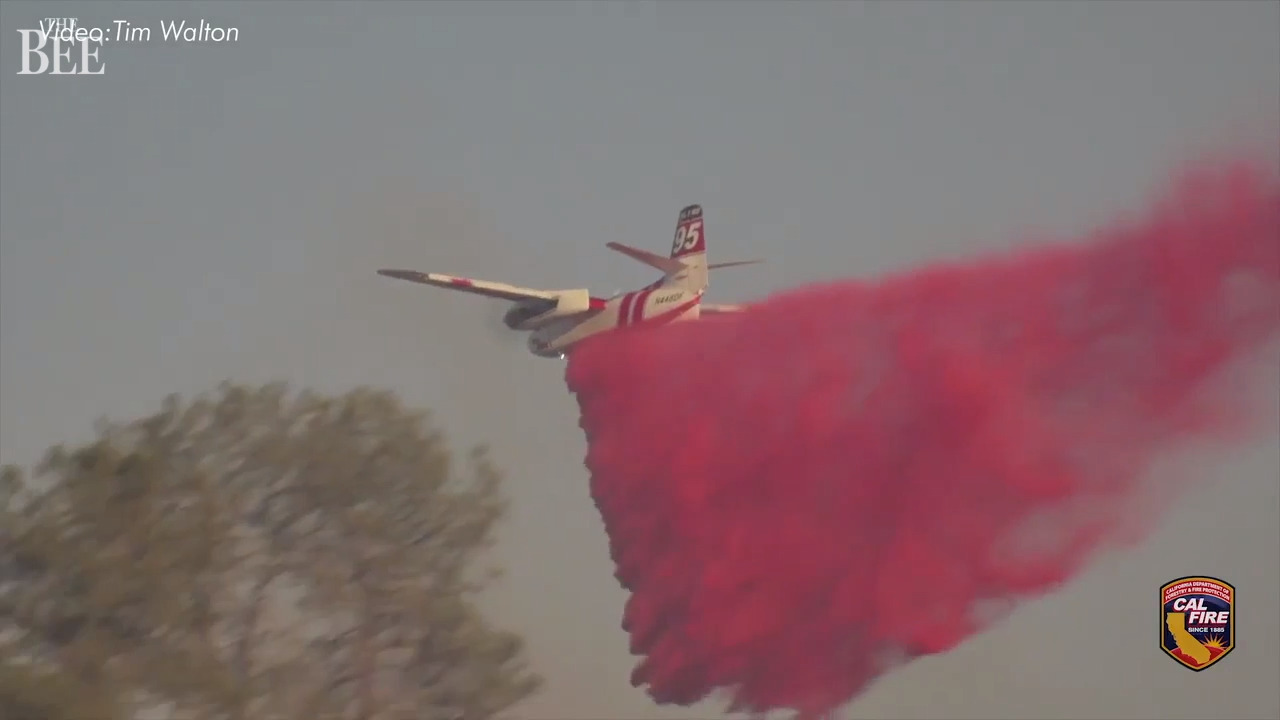 CA wildfires: What to know about aerial fire retardant | Sacramento Bee