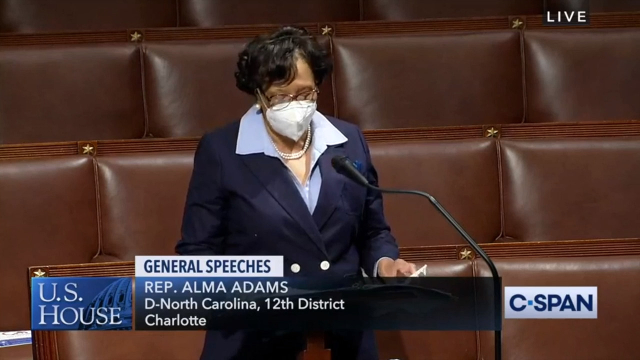 Rep. Alma Adams honors Sarah Stevenson | Charlotte Observer