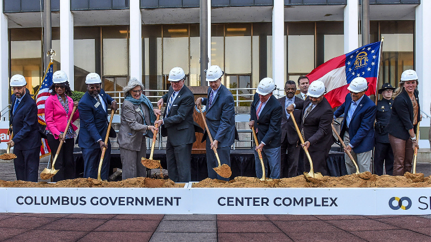 Columbus, GA hosts groundbreaking ceremony for new Judicial Center ...