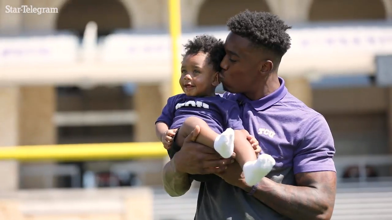 Innis Gaines is father and TCU football player | Fort Worth Star-Telegram
