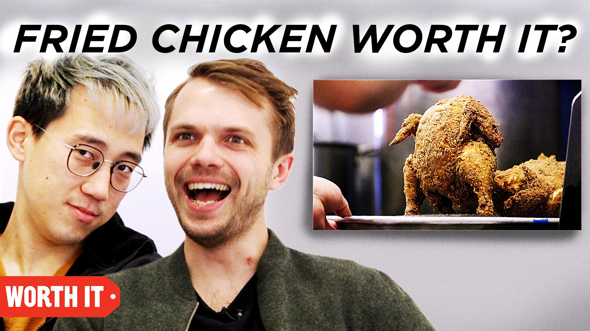 Steven And Andrew React To Their First Fried Chicken Episode | HuffPost ...