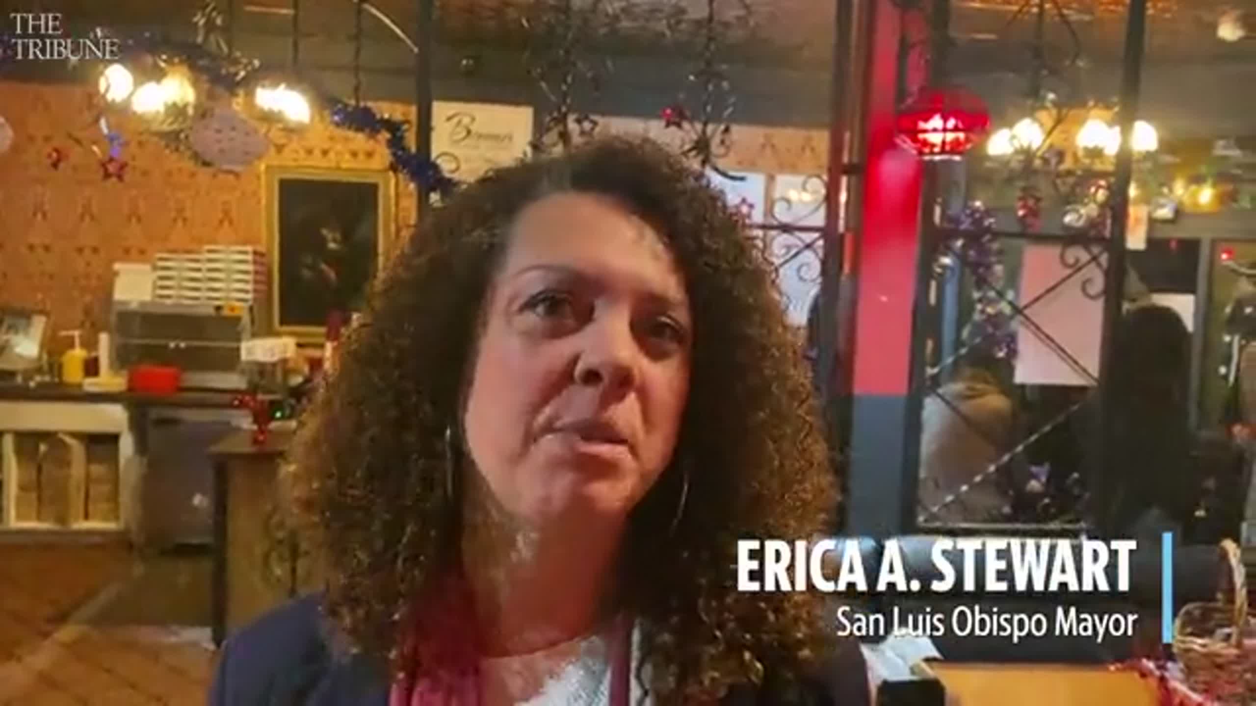 SLO, CA mayor Erica Stewart talks about city goals (Video) | San Luis ...