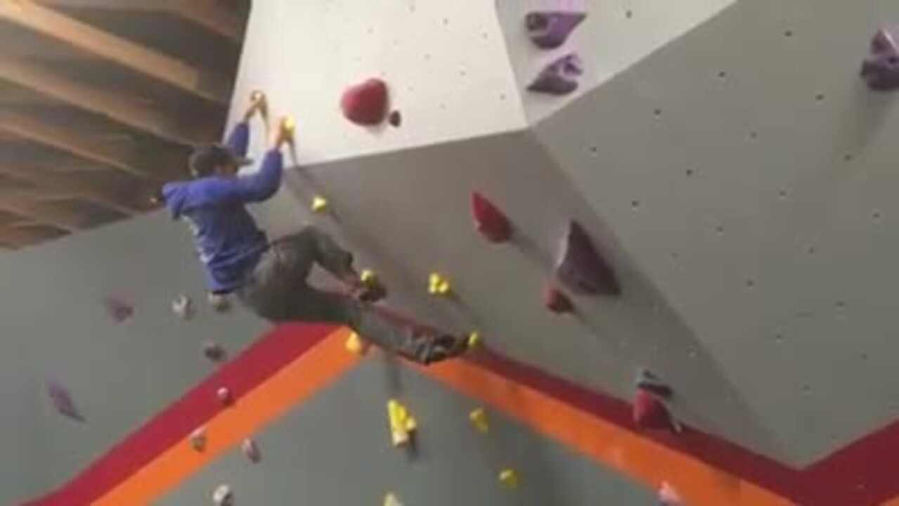 Boise rock climbing gym the Commons offers bouldering, top rope, lead ...