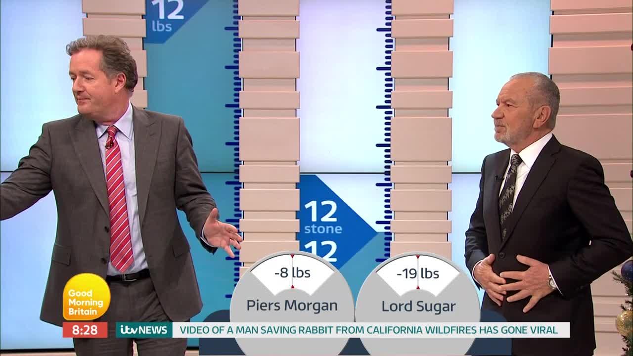 Piers Morgan Concedes Defeats To Lord Sugar, As 'The Apprentice' Star ...
