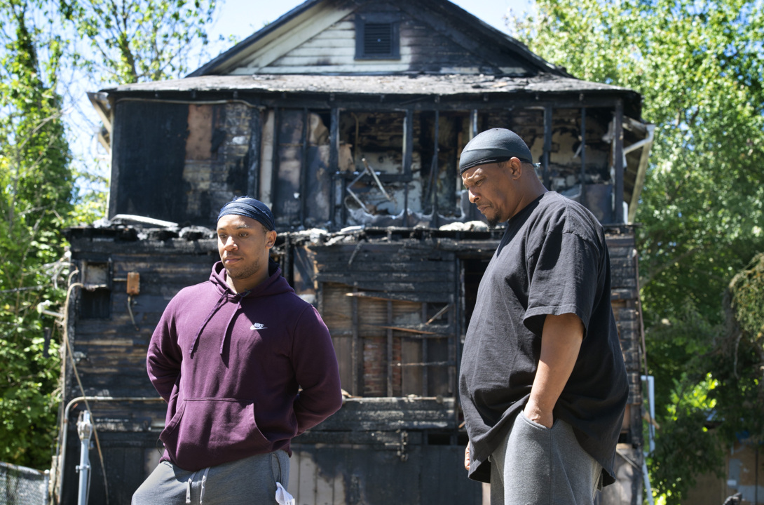 Edward Loftin and his son, Nicholas, were forced from their home when ...