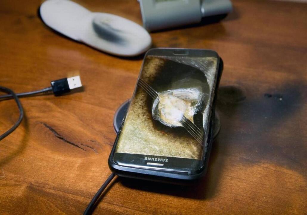 Idaho man's Samsung Galaxy S7 Edge explodes in bedroom | The Fresno Bee