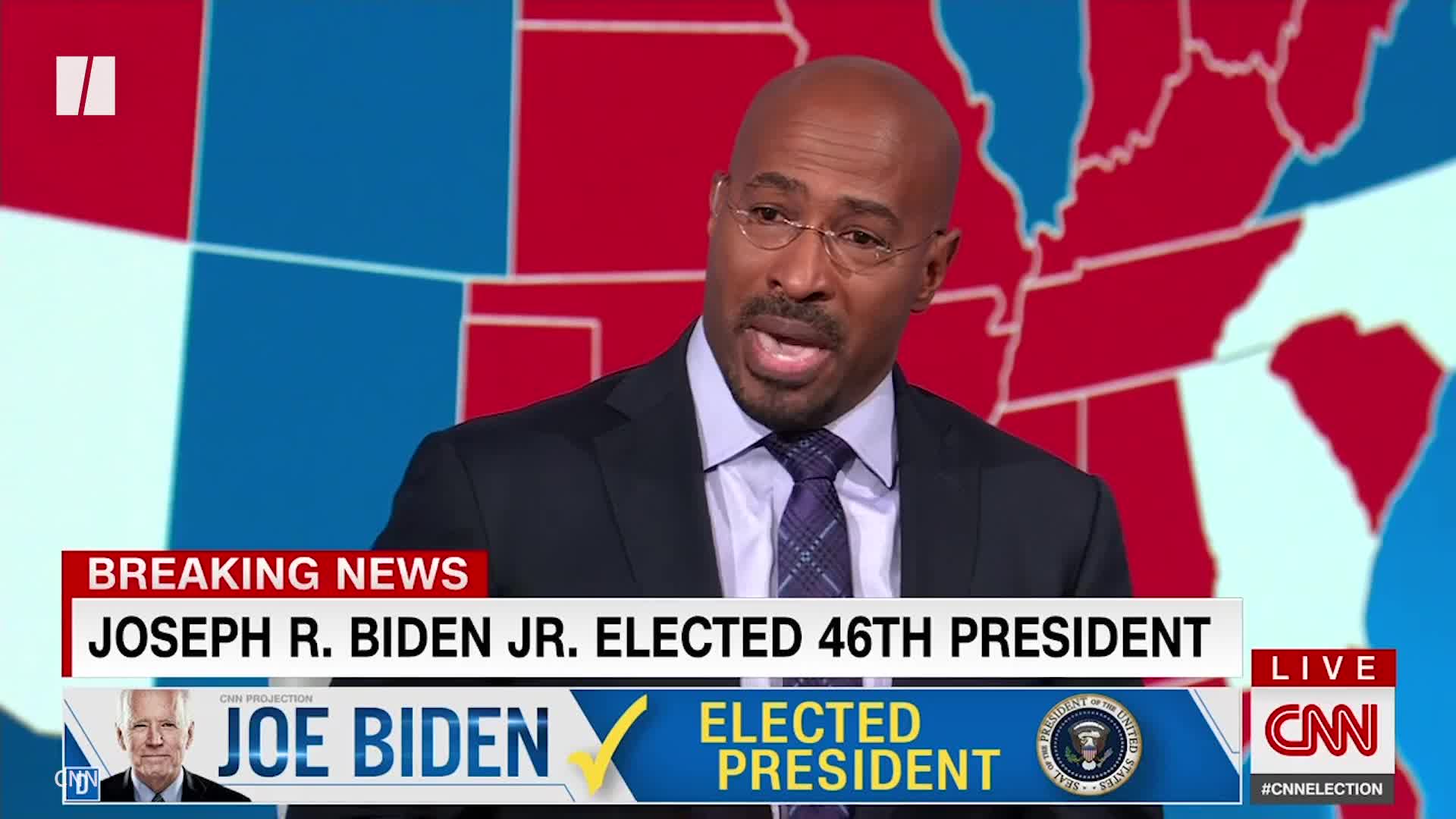 CNN Host Van Jones Breaks Down Live On Air As Joe Biden Wins Election ...