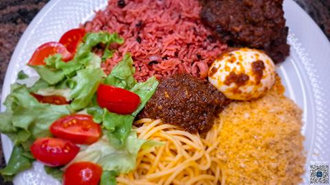 I Tried This Ghanaian Dish, Wakye Recipe. Rice And Beans. African Dish ...