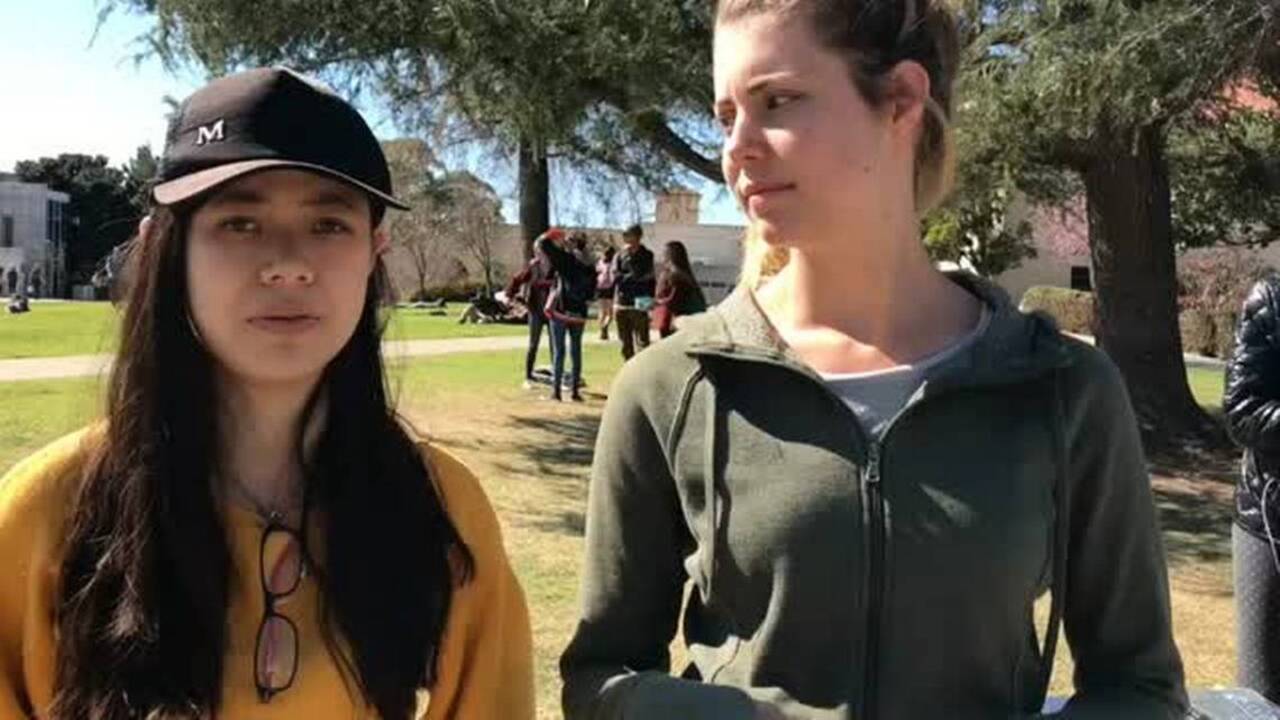 Cal Poly SLO | Students respond to alleged shooting threat | Video ...