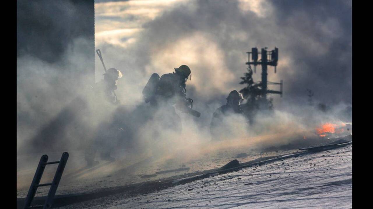 Fire at Ultra Poly in Nalley Valley | Tacoma News Tribune