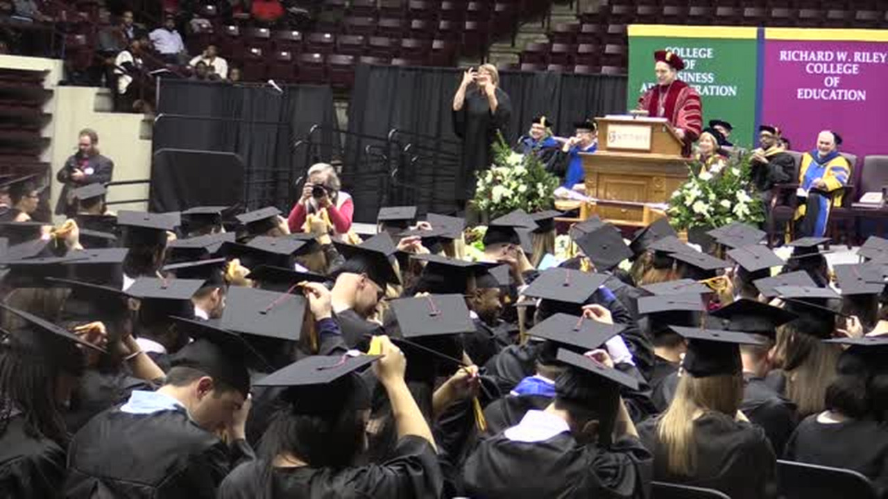 Mahony leads first commencement as Winthrop president | Rock Hill Herald