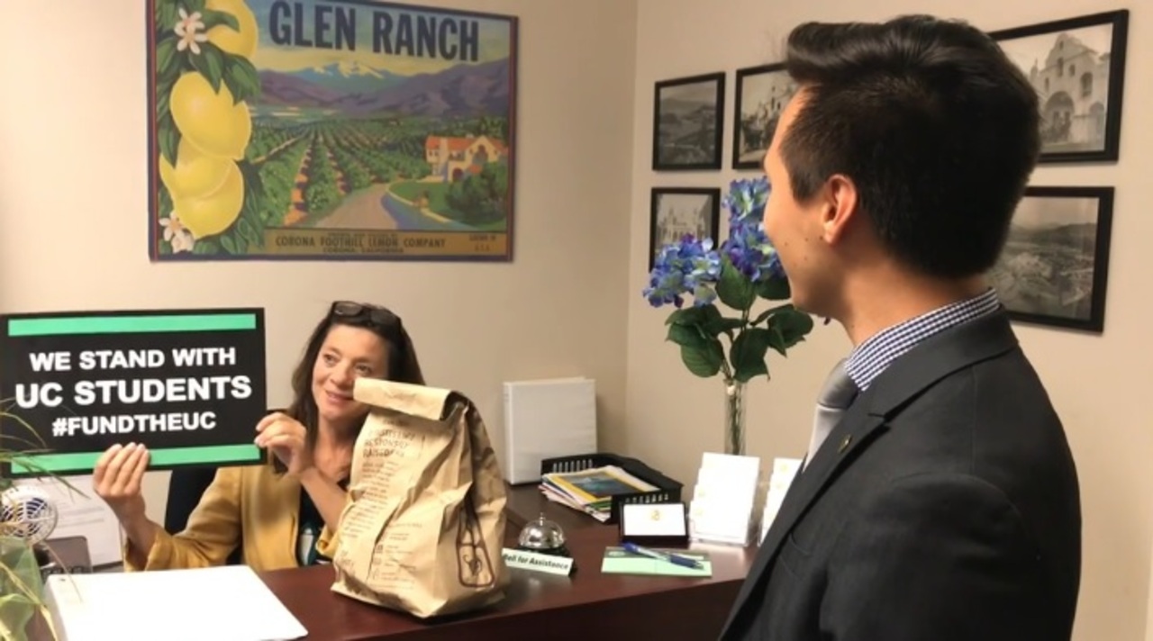 UC students deliver Chipotle as they lobby CA for funding | Sacramento Bee