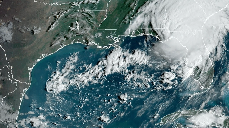 Satellite imagery: ‘Deadly’ Cat 3 hurricane Idalia comes ashore in ...