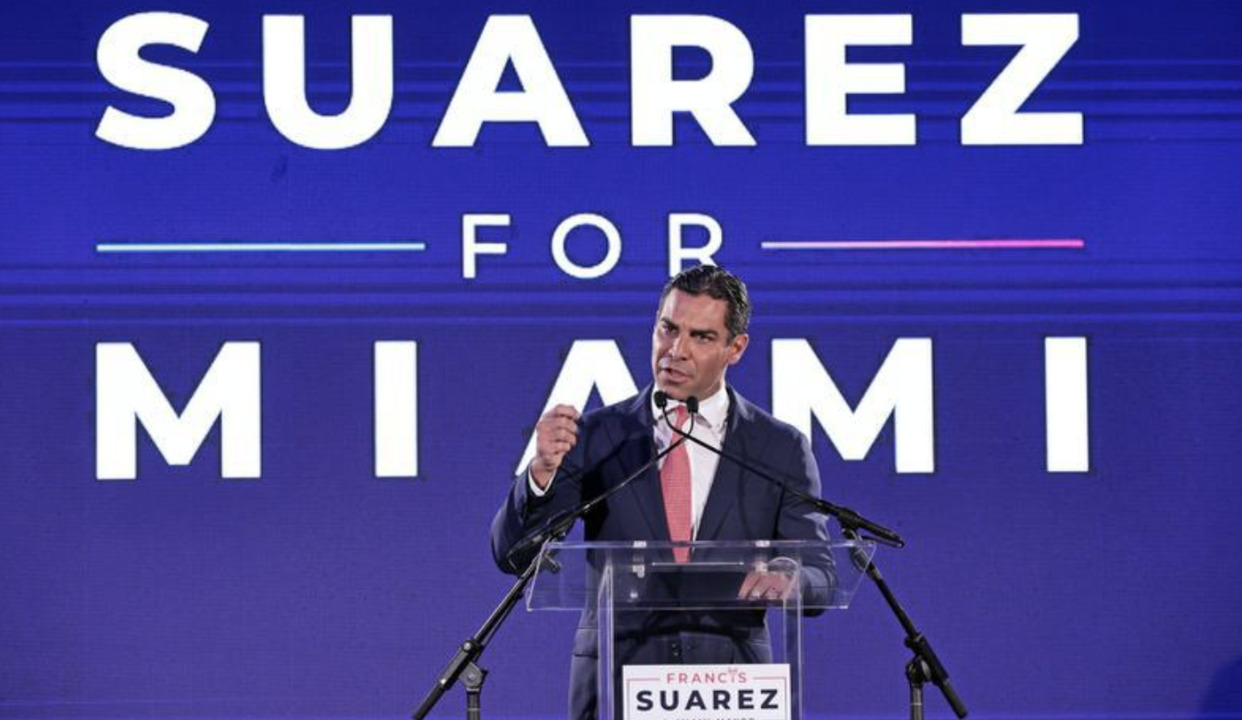Miami Mayor Francis Suarez speaks after winning reelection | Miami Herald
