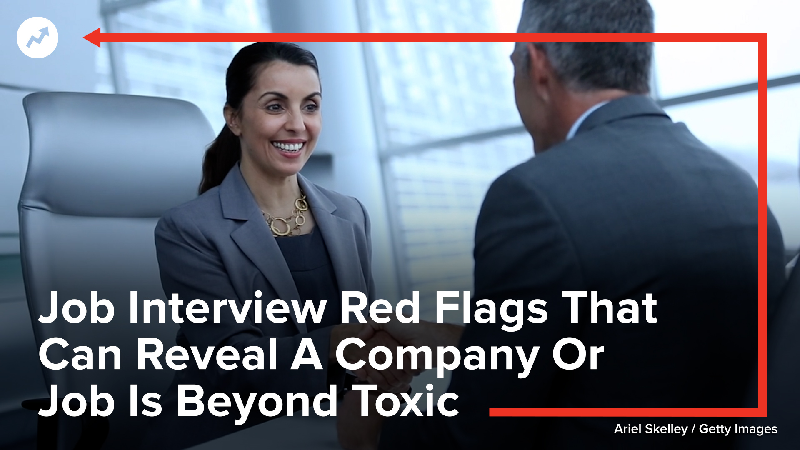Job Interview Red Flags That Can Reveal A Company Or Job Is Beyond ...