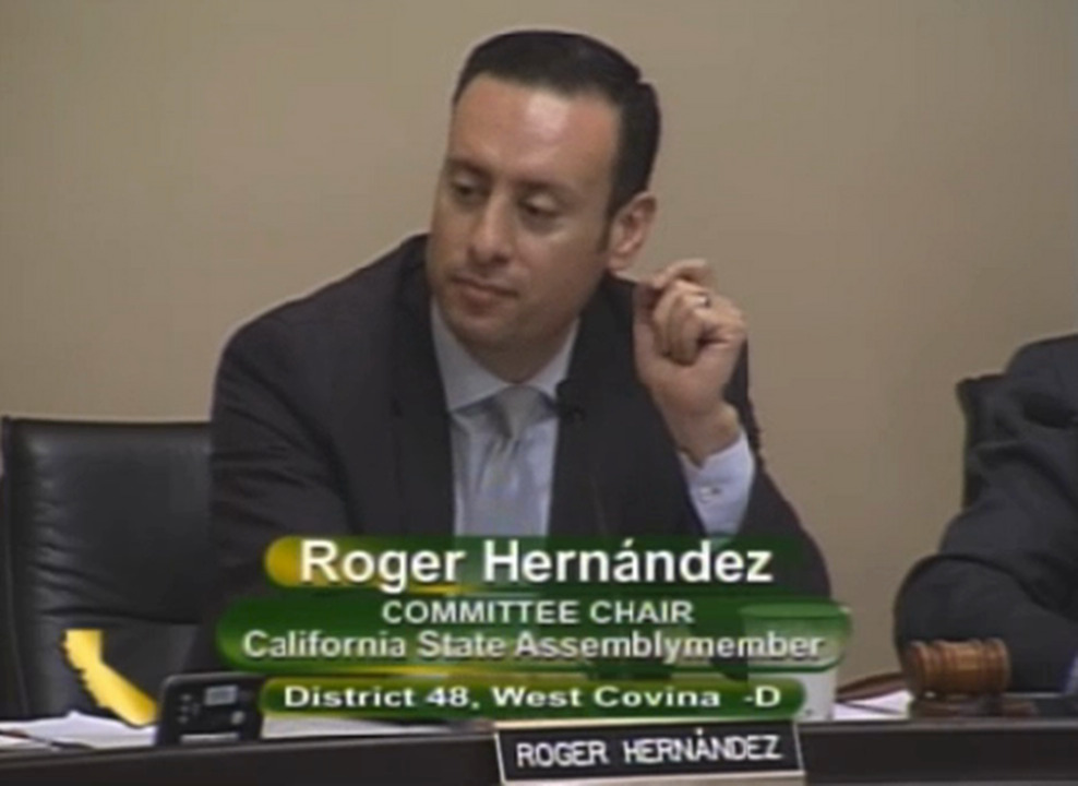Roger Hernández orders removal of Republican colleague’s microphone ...