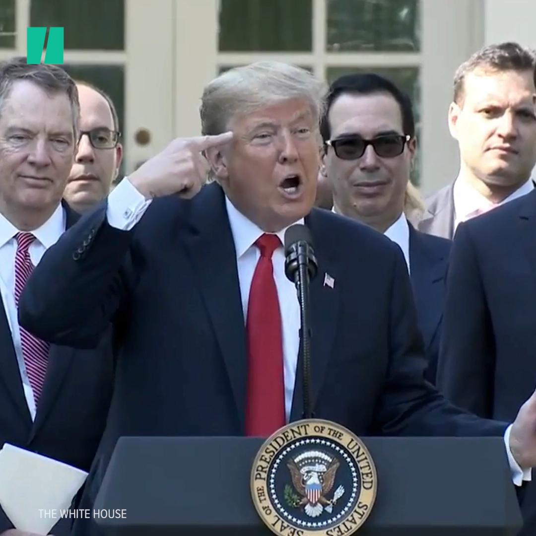 Donald Trump Calls Media 'Loco' While Discussing U.S.-Mexico Trade Deal ...