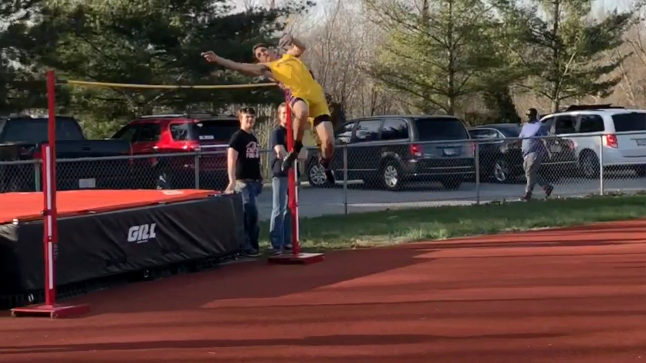New Athens Yellow Jackets IHSA track and field high jumper | Belleville ...