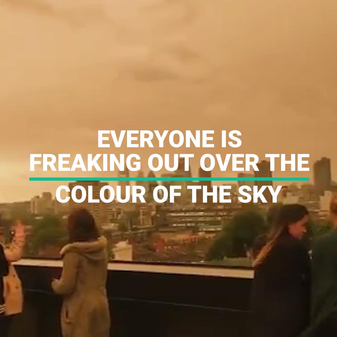 Hurricane Ophelia Causes Unusual 'Red Sun' As Saharan Dust Is Blown ...