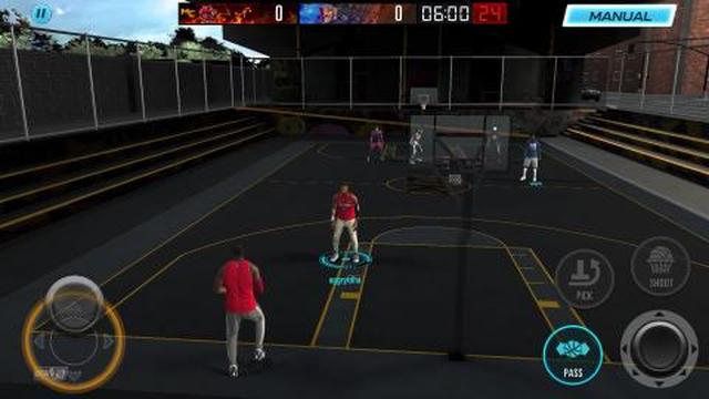 NBA2K Mobile:29/3 3-on-3 gameplay (intense!) - HideoutTV