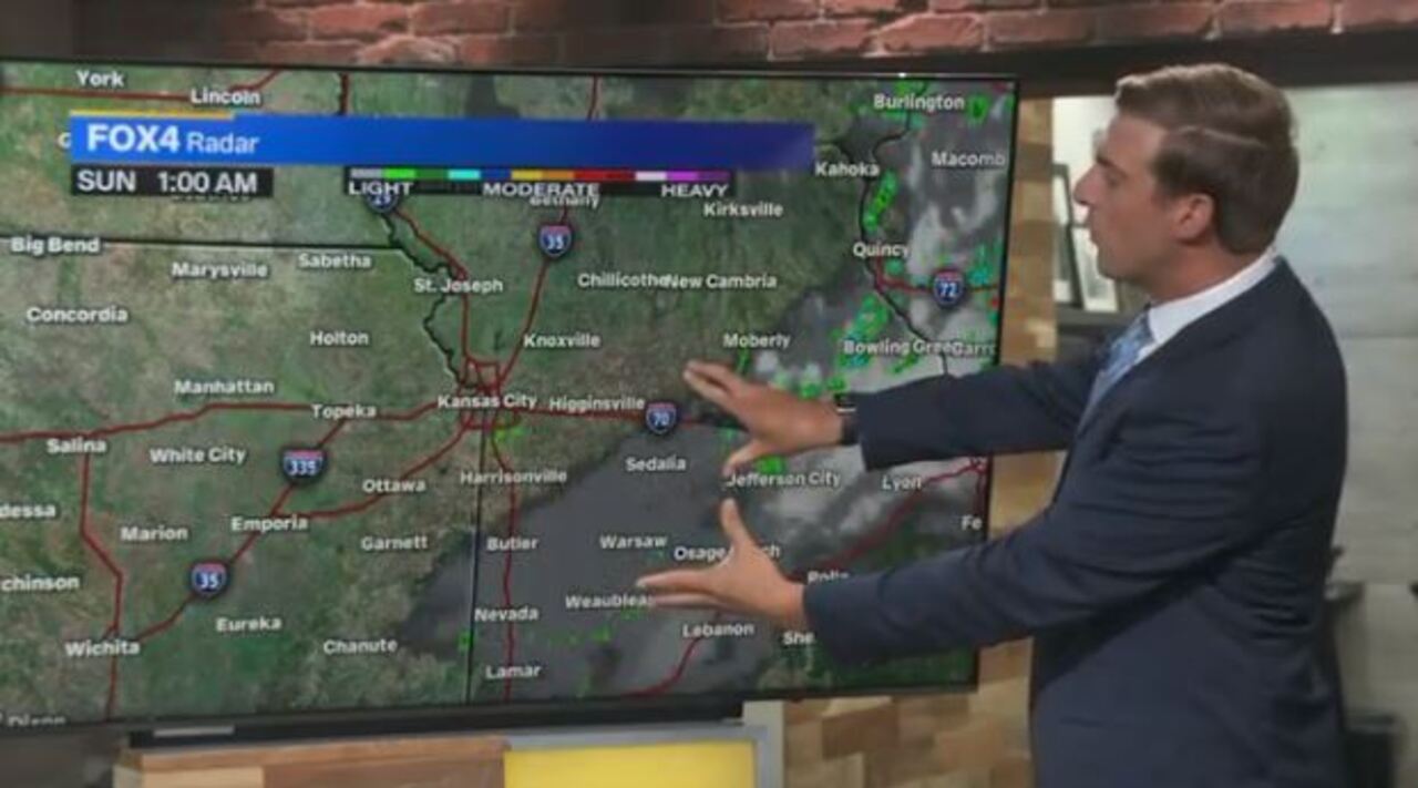 FOX4 Meteorologist Garry Frank gives a Sunday afternoon weather update ...