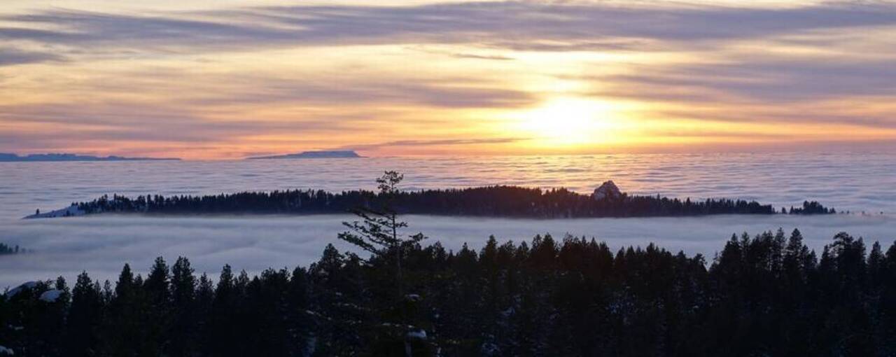 Here's what Boise's inversion looks like from above the clouds | Idaho ...