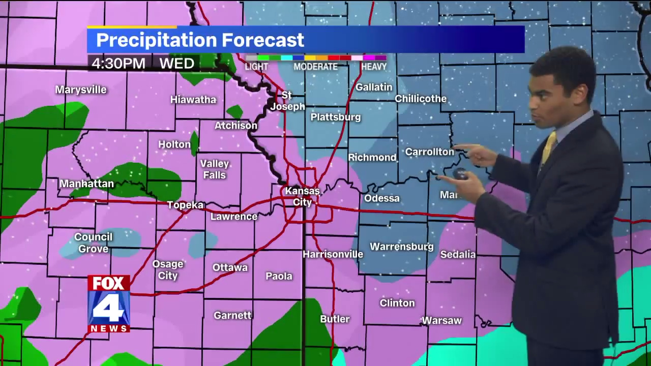 Kansas City weather forecast calls for snow and cold temperatures ...