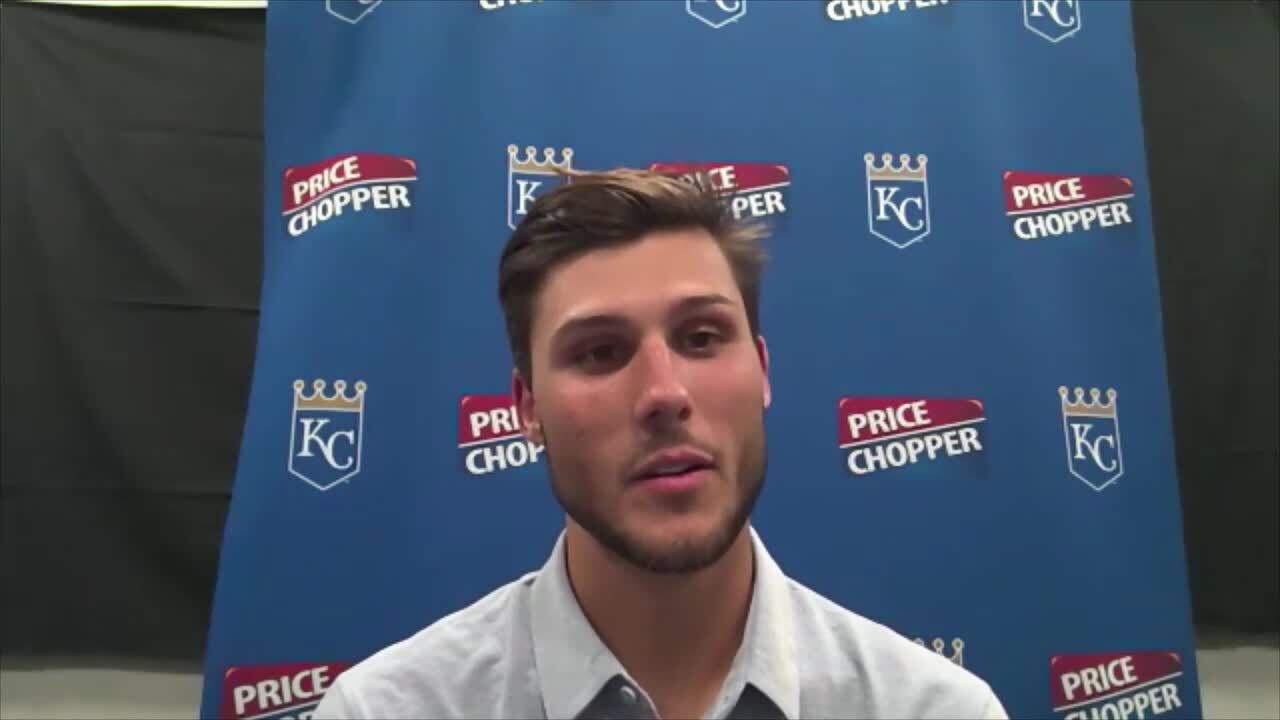 KC Royals rookie reliever Jake Brentz talks about his first MLB save ...