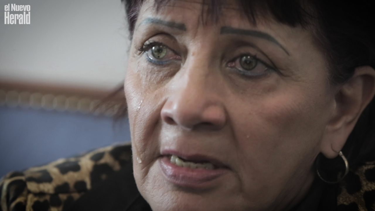 Aminta Pérez, mother of Venezuelan insurgent Oscar Pérez, suffers in ...