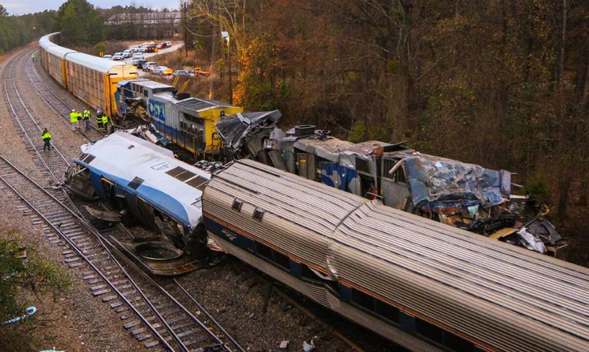 SC train crash: Amtrak train passed through Raleigh, Cary NC before ...