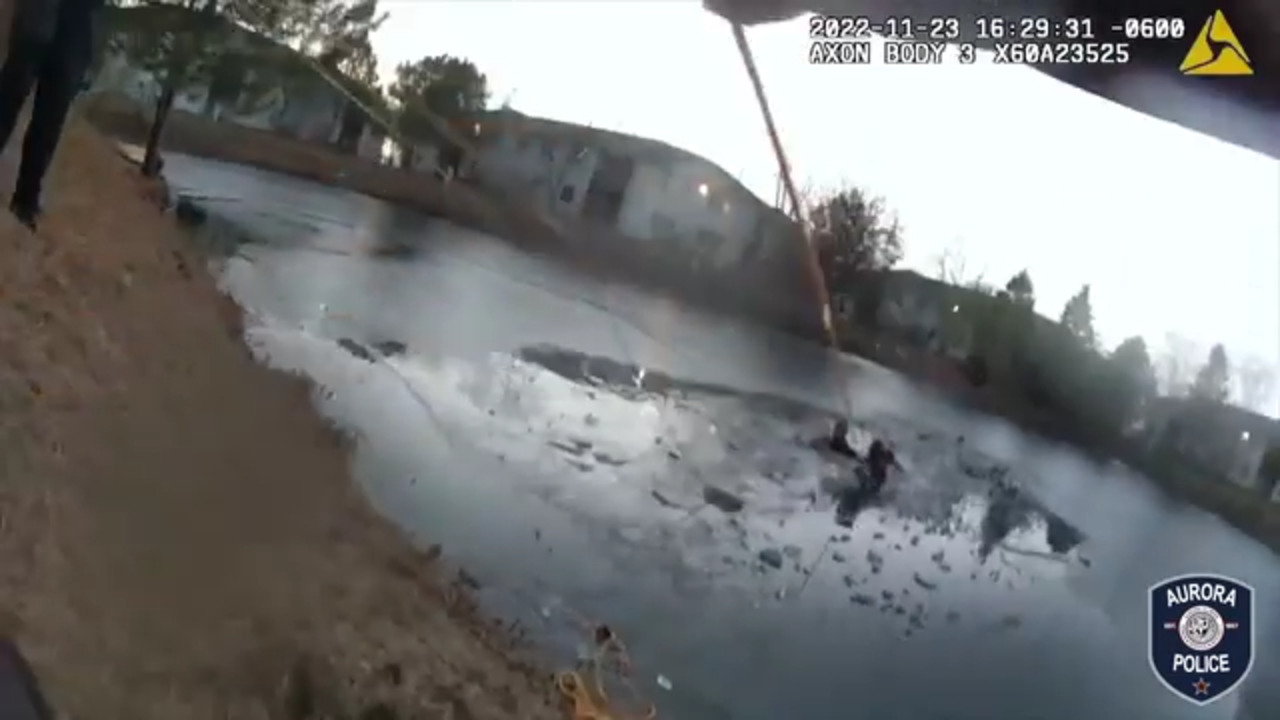 Boy falls in icy pond, then woman tries to save him: IL cops | Kansas ...