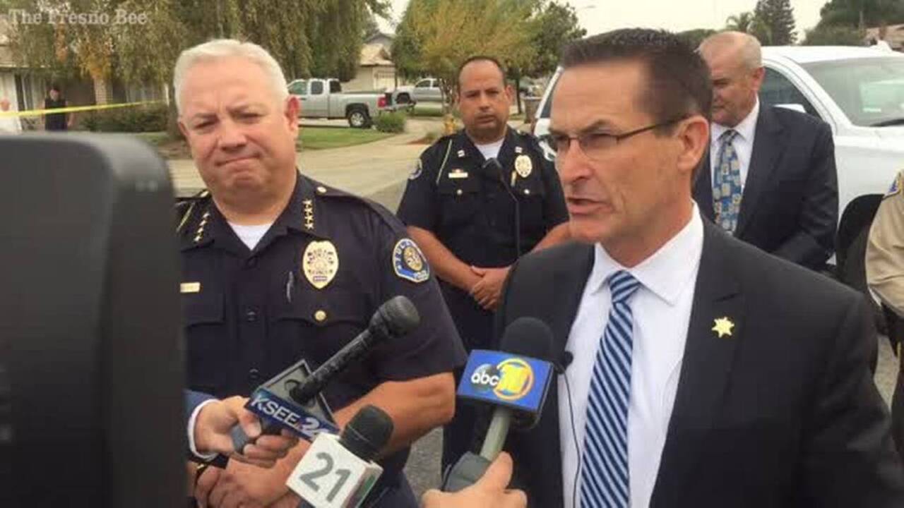 Tulare County Sheriff Mike Boudreaux updates on SWAT standoff with ...