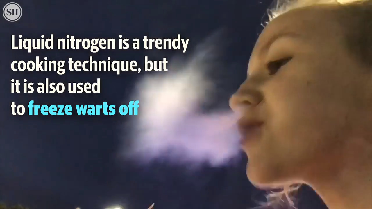 Liquid nitrogen makes Dragon's Breath cool, dangerous | Myrtle Beach ...