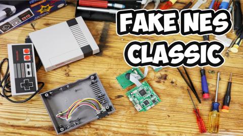 Fake NES Classic Edition Teardown - HideoutTV