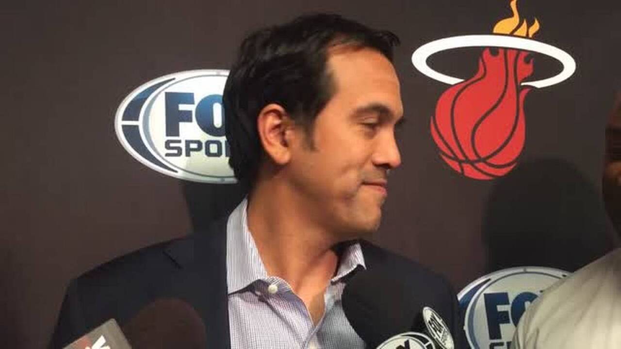 Spoelstra said Haslem deserved chance to see son play in final game ...