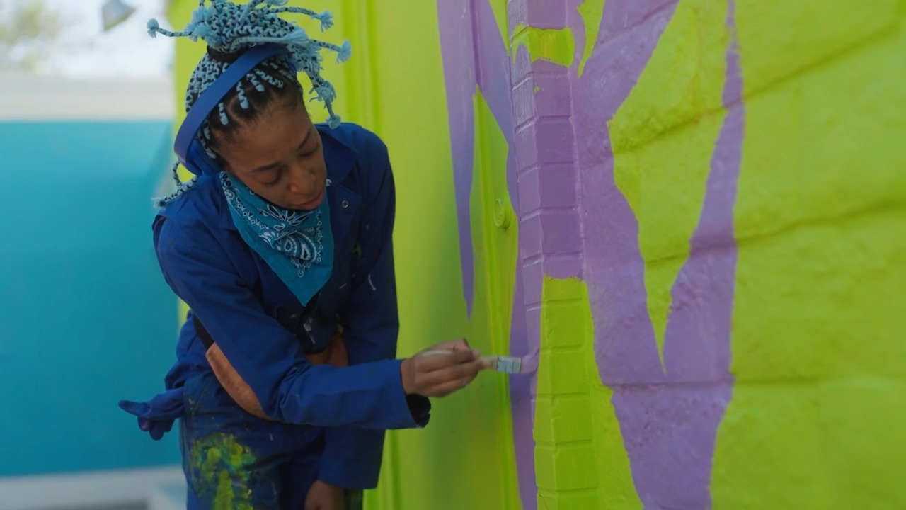 Artist speaks about inspiration for SLO Museum of Art mural | San Luis ...