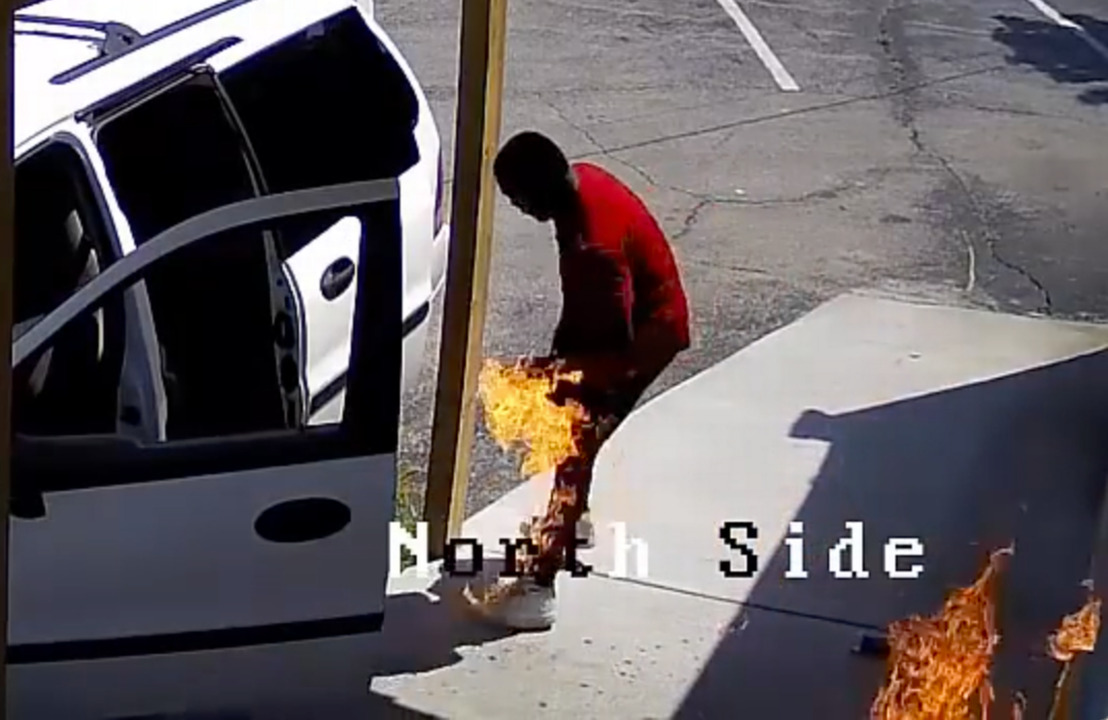 Man lights himself on fire while allegedly trying to torch a barber ...