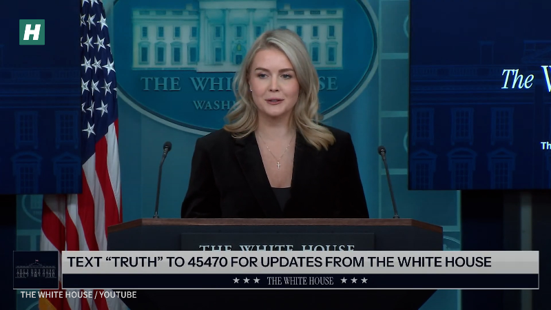 Karoline Leavitt Defends Trump's 'Quiet, Piggy' Insult | HuffPost ...