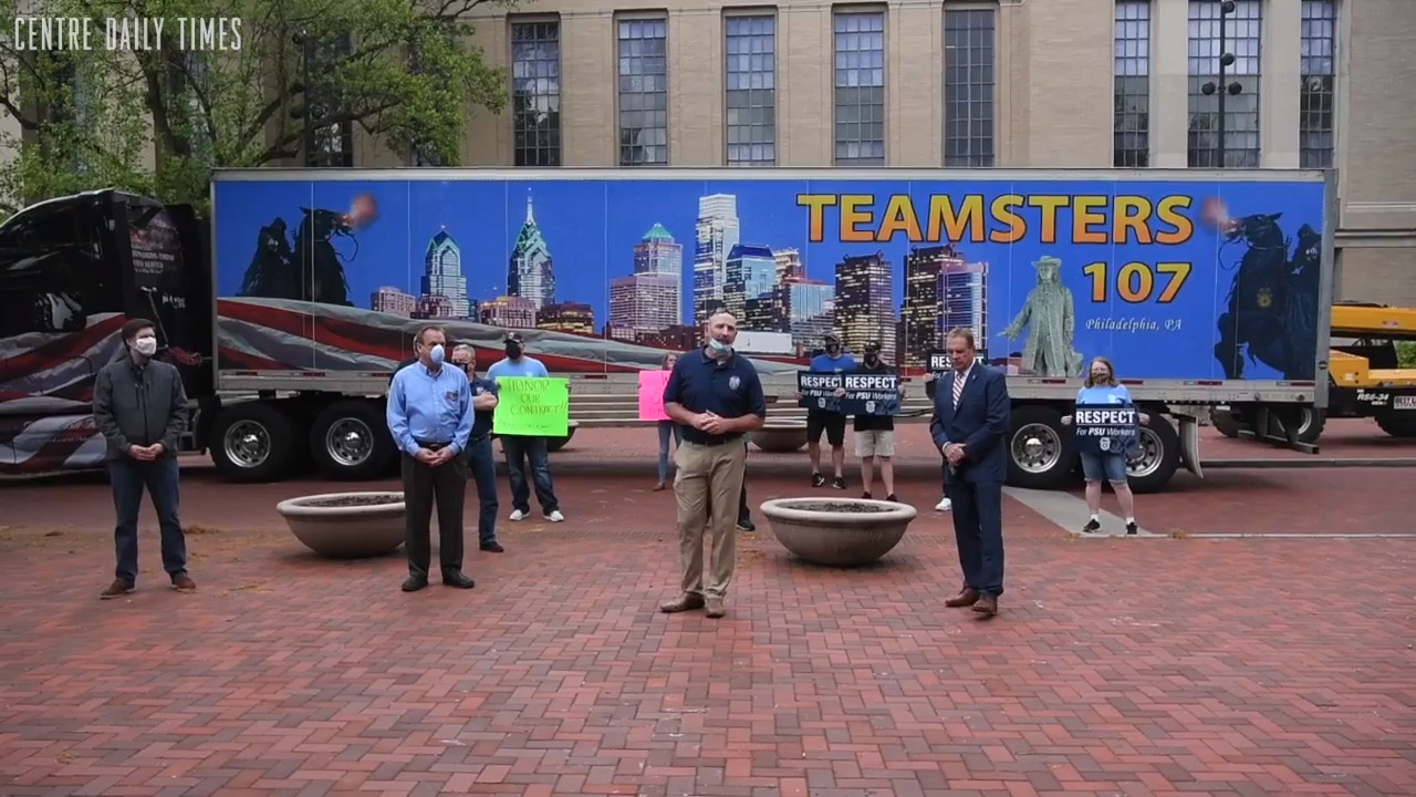 Teamsters Local 8 rally at Penn State | Centre Daily Times