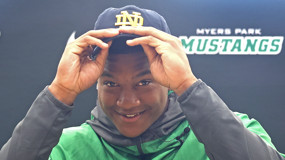 Myers Park's Rodney Dunham chooses Notre Dame | Charlotte Observer