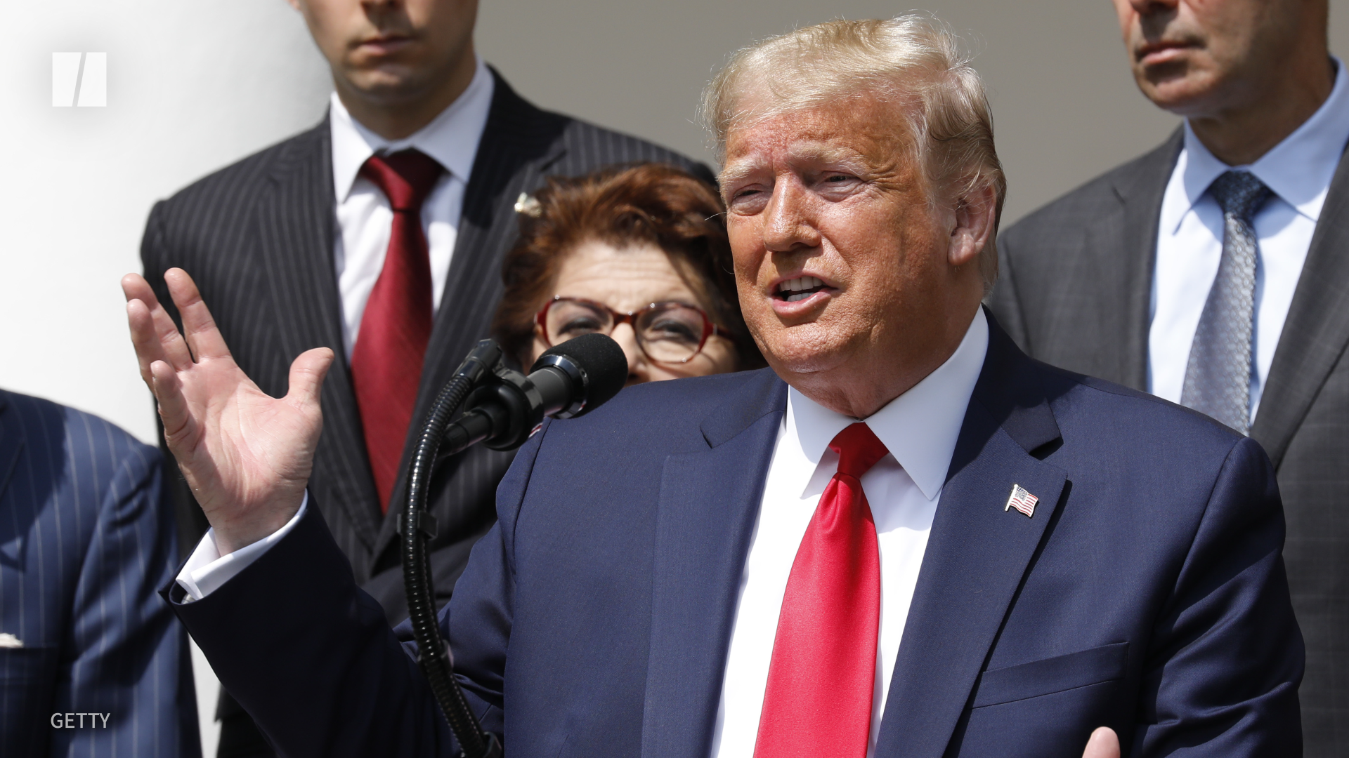 Trump Gloats That It's 'A Great Day' For George Floyd During Press ...