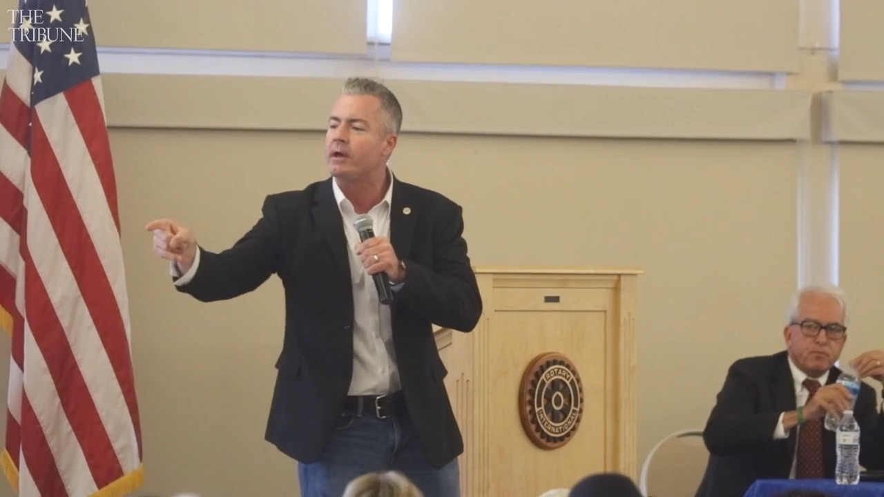 Travis Allen, GOP governor candidate, speaks in California | The ...